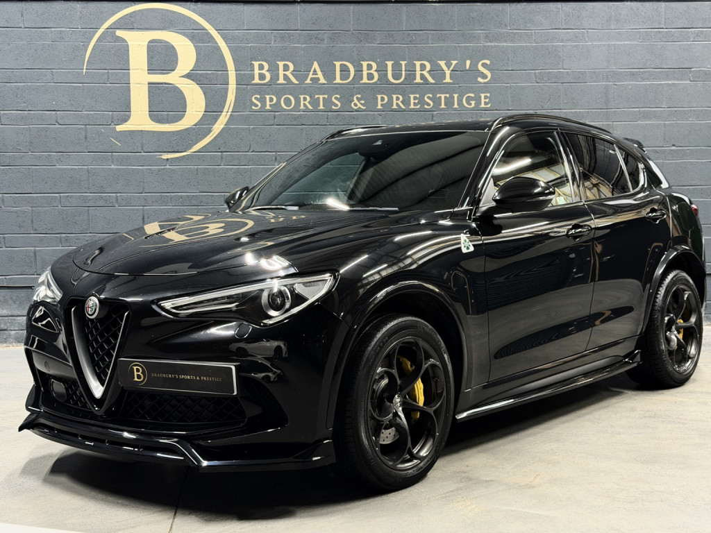 Used ALFA ROMEO STELVIO 2019 Black - In Stock | Bradburys Sports and ...